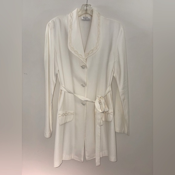 CDC | Jackets & Coats | Cdc Caren Desire Vintage White Blazer 8 | Poshmark